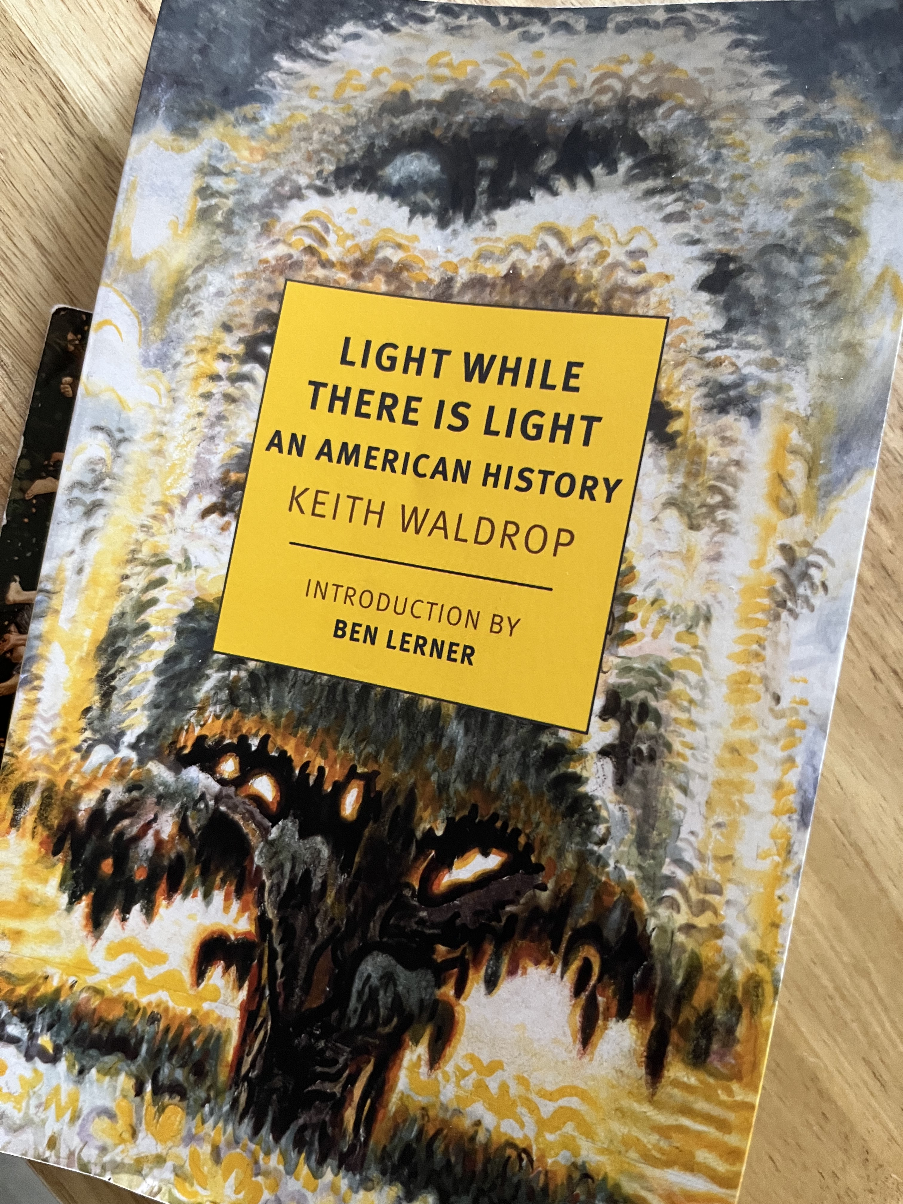 Quick Response to “Light While There is Light: an American History” by ...